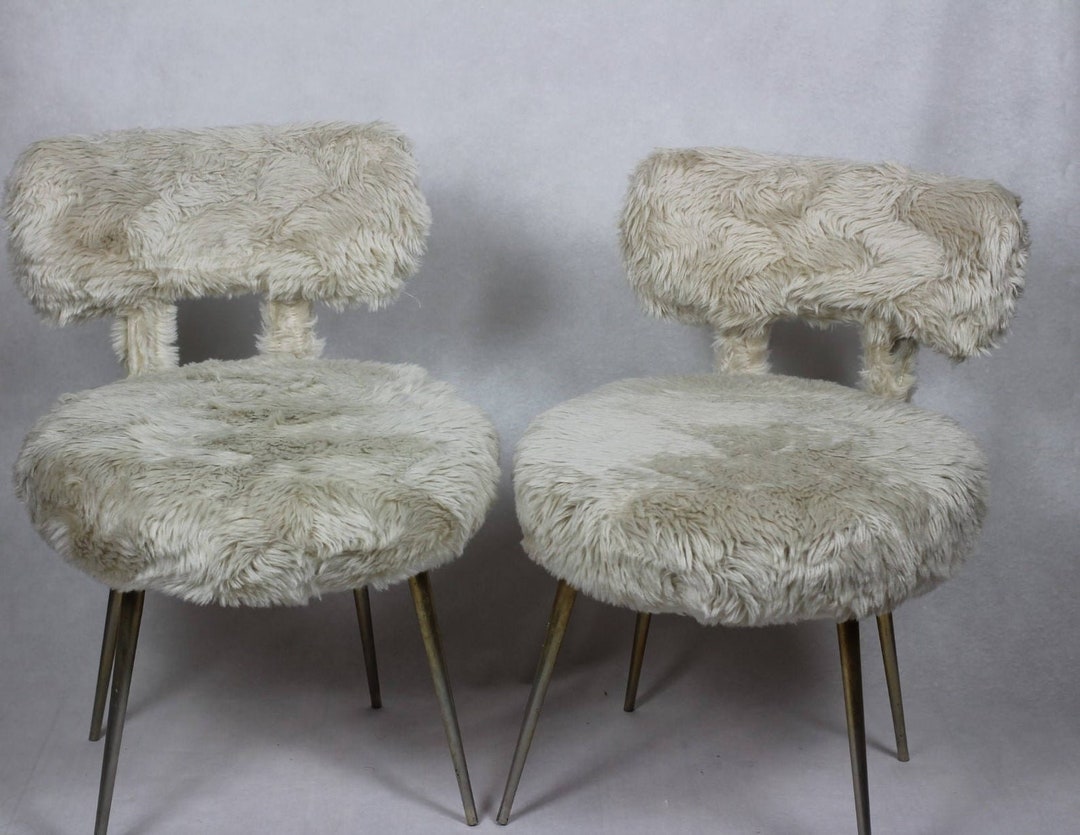 Pelfran Woolly Seats // Designer Chairs // Kitsch Chairs Mid - Etsy