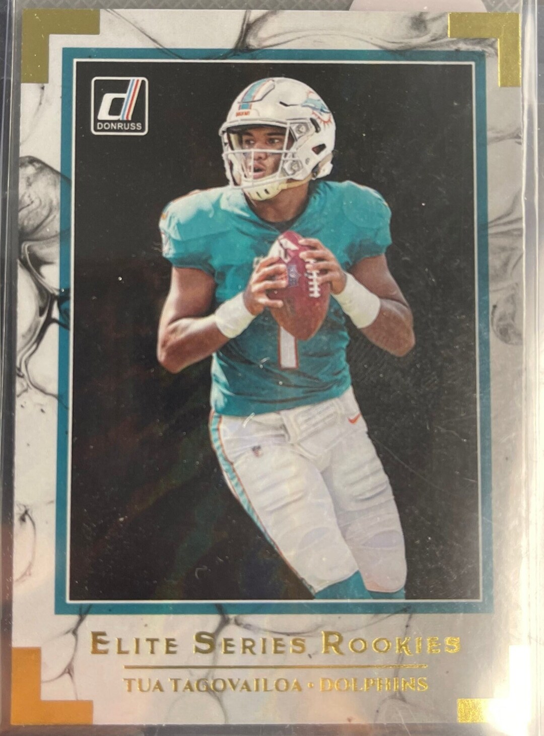 Tua Tagovailoa Rookie Card 2020 NFL Panini Donruss Elite Series ...