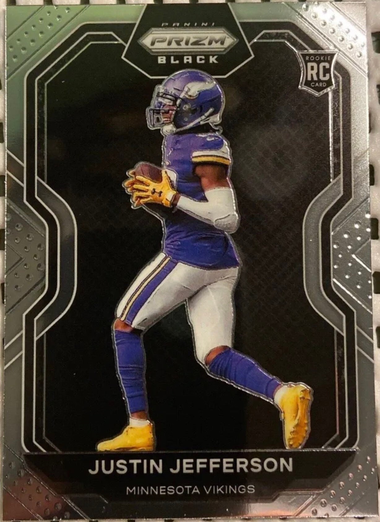 Justin Jefferson Rookie Card 2020 NFL Panini Chronicles Black - Etsy