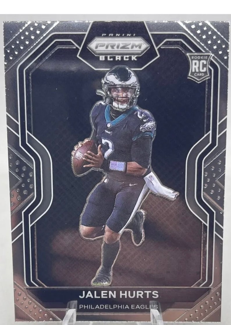 Jalen Hurts Rookie Card 2020 NFL Panini Chronicles Black Prizm - Etsy