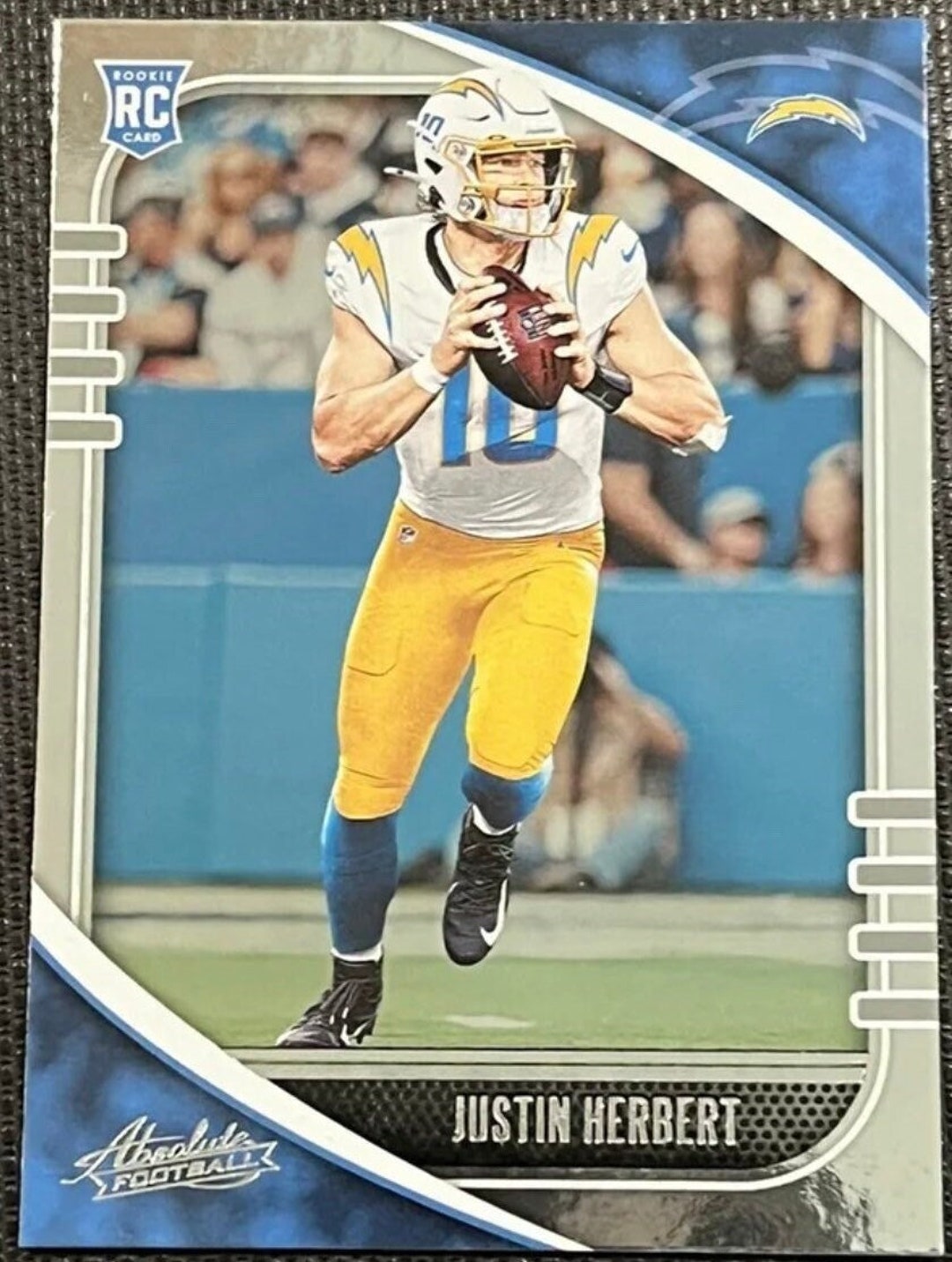 Justin Herbert Rookie Card 2020 NFL Panini Absolute LA - Etsy