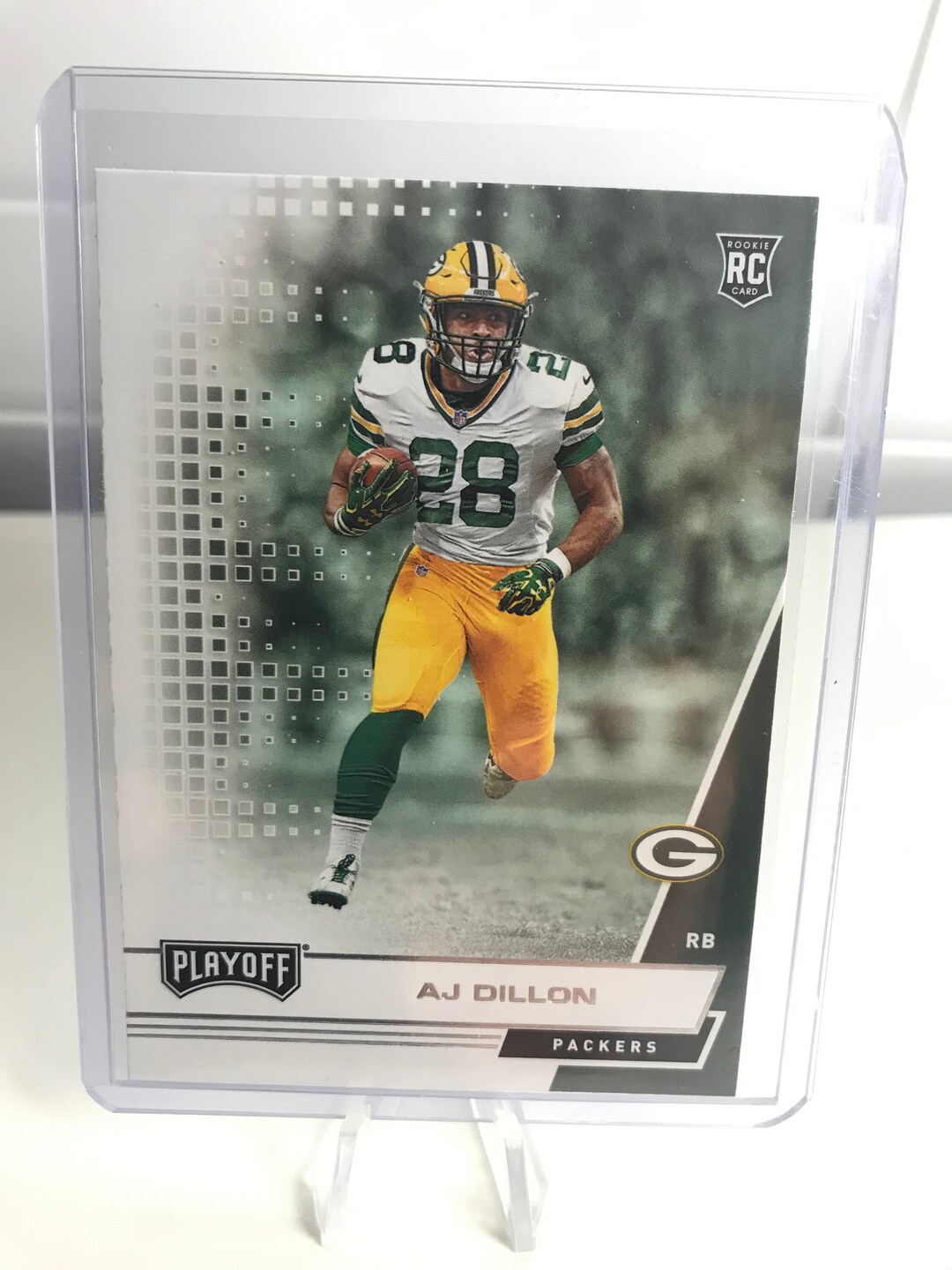 AJ Dillon 2020 Rookie Card Panini Playoff Green Bay Packers - Etsy