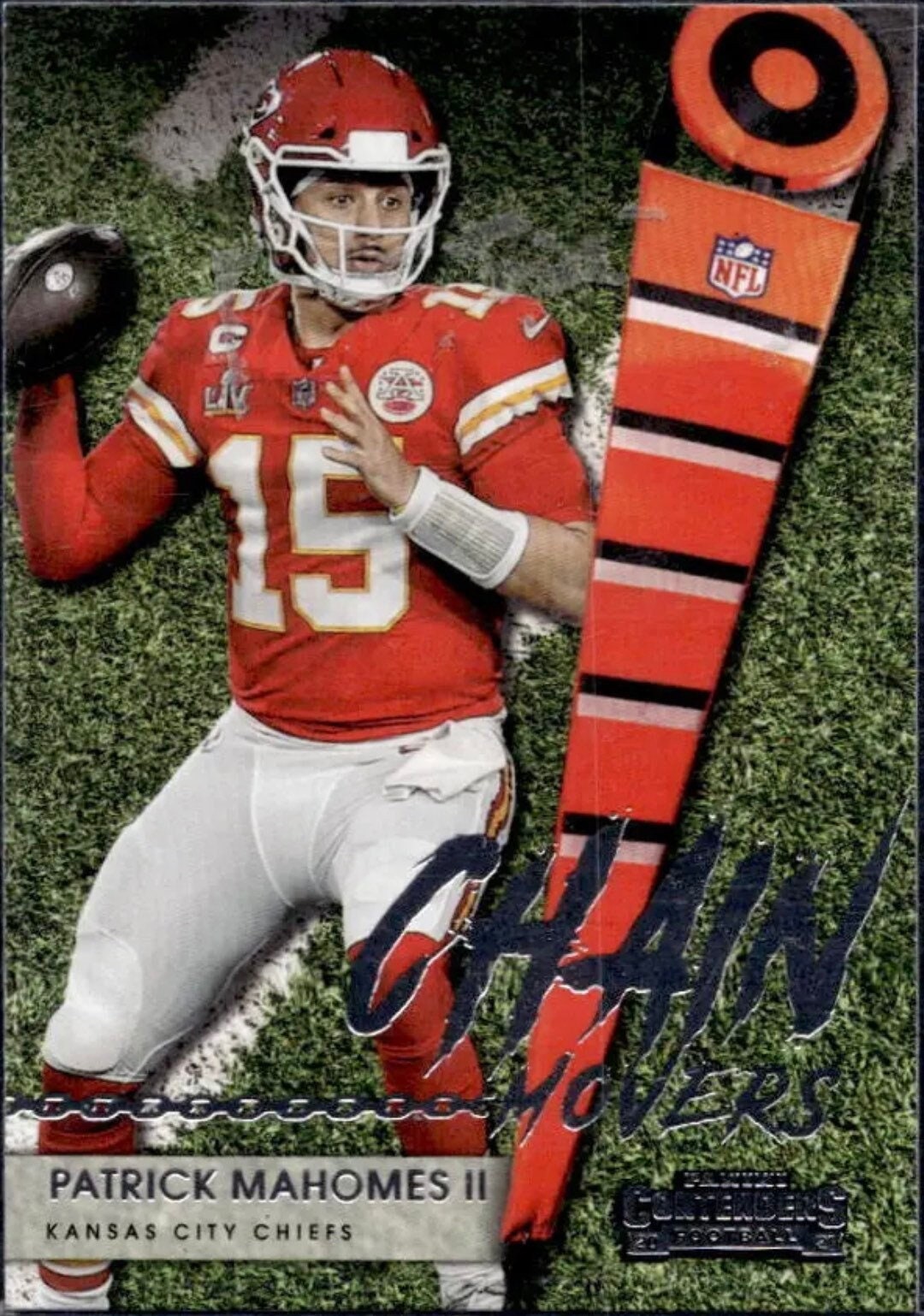 Patrick Mahomes Ll Veteran Card 2021 NFL Panini Chain Movers Chiefs ...