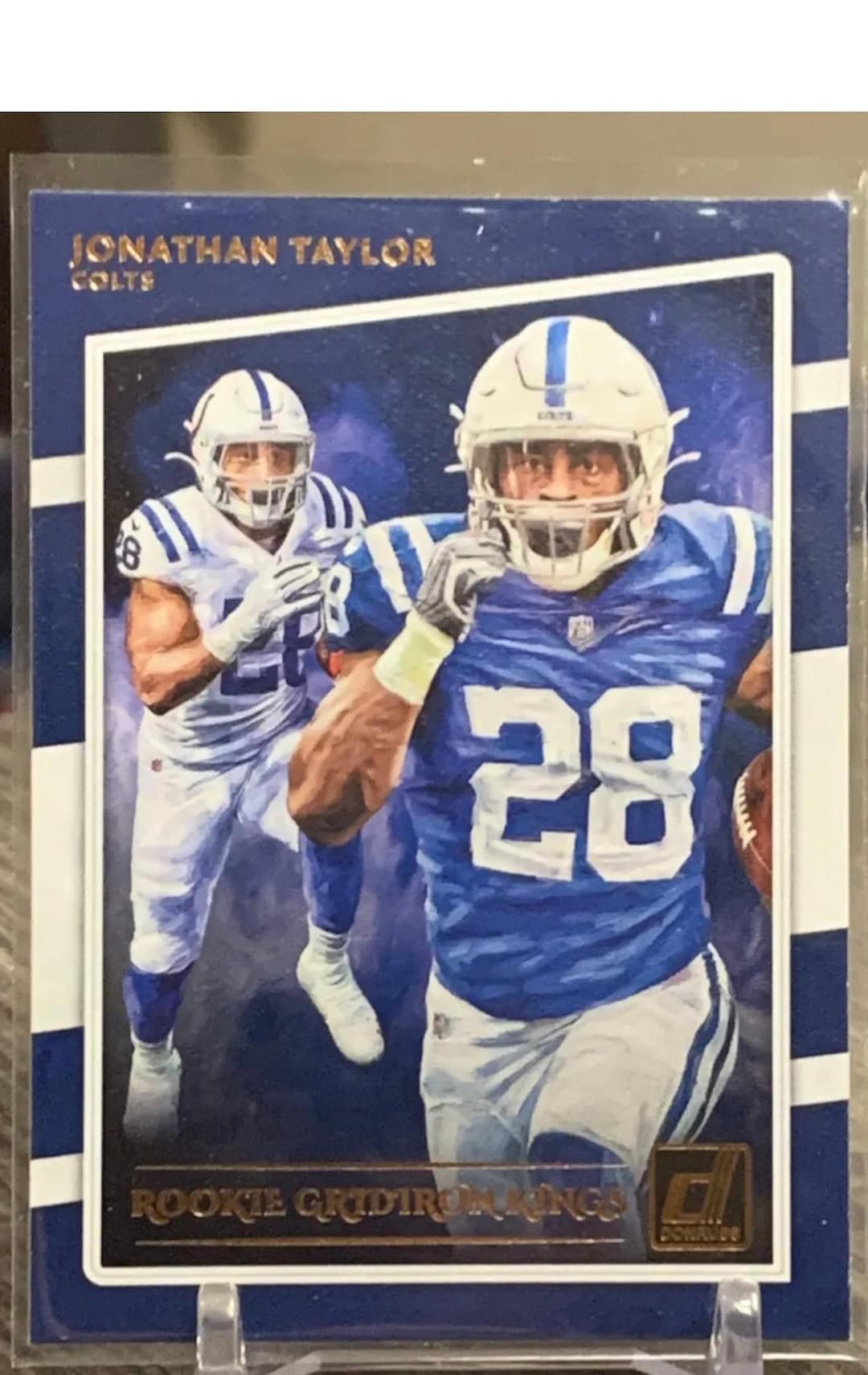 Jonathan Taylor Rookie Card 2020 NFL Panini Donruss Gridiron Kings ...