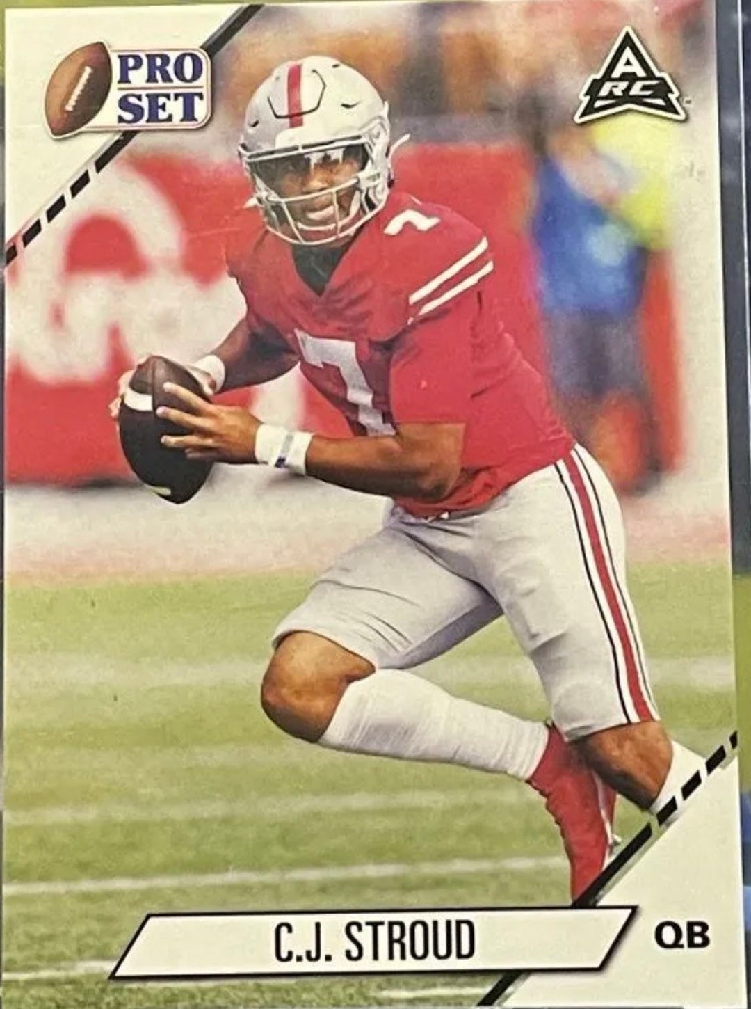 CJ Stroud OSU Card 2021 NFL Pro Set Base Ohio State Star - Etsy