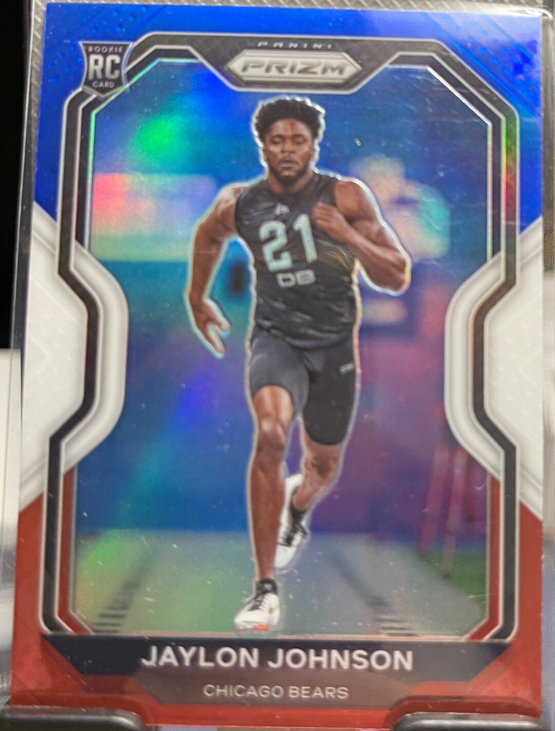 Jaylon Johnson Rookie Card 2020 NFL Panini Red, White & Blue Prizm ...