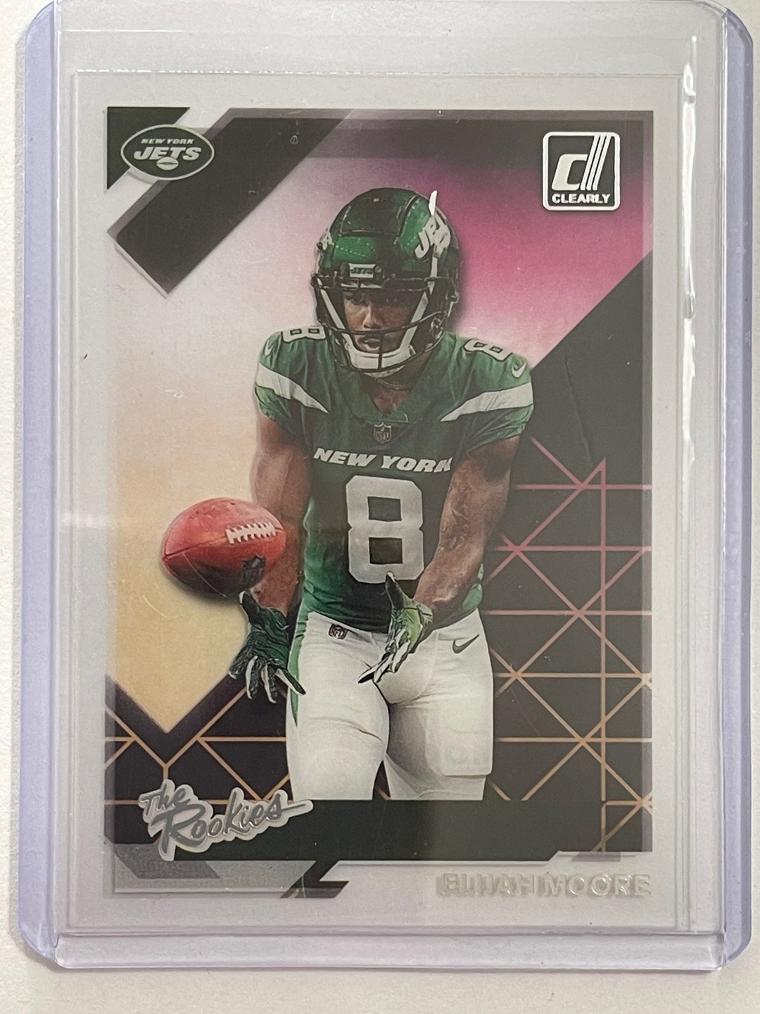 Elijah Moore Rookie Card 2021 NFL Panini Donruss the Rookies - Etsy