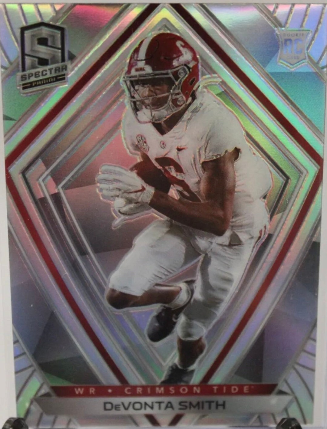 Devonta Smith Rookie Card 2021 NFL Panini Spectra Holo Alabama Roll ...