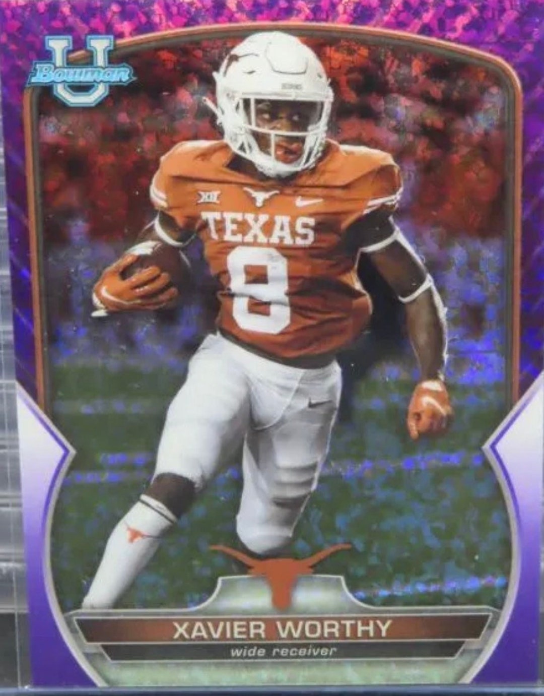 Xavier Worthy Collegiate Card 2022 Longhorn Legend Bowman University ...