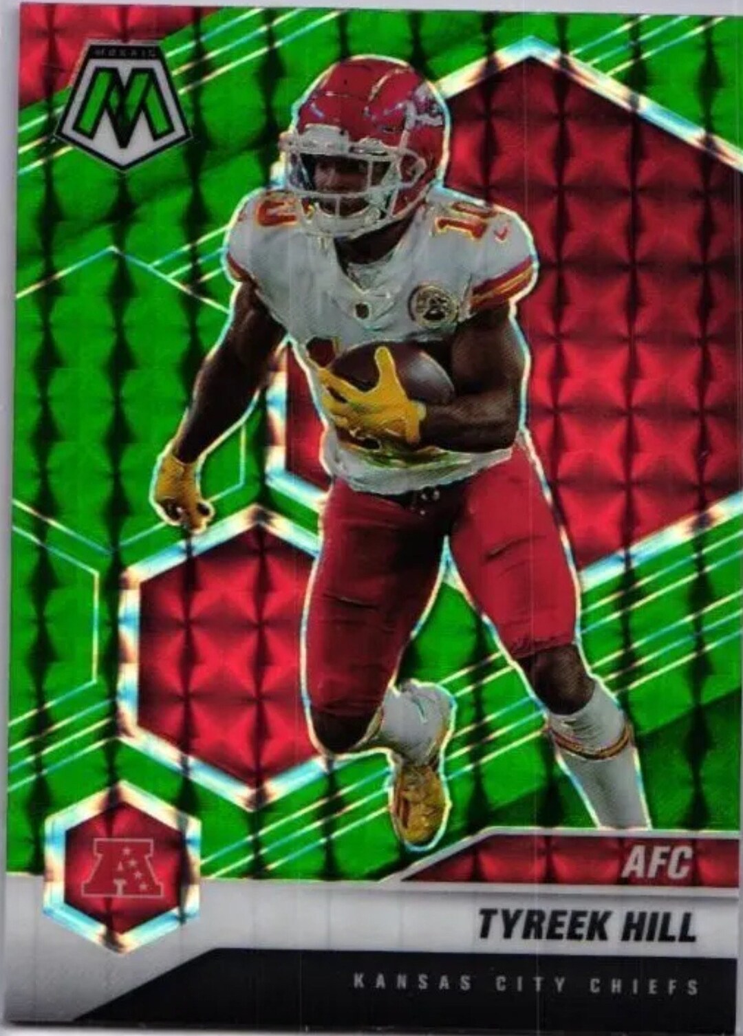 Tyreek Hill Veteran Card 2023 NFL Panini Mosaic Green Chiefs - Etsy