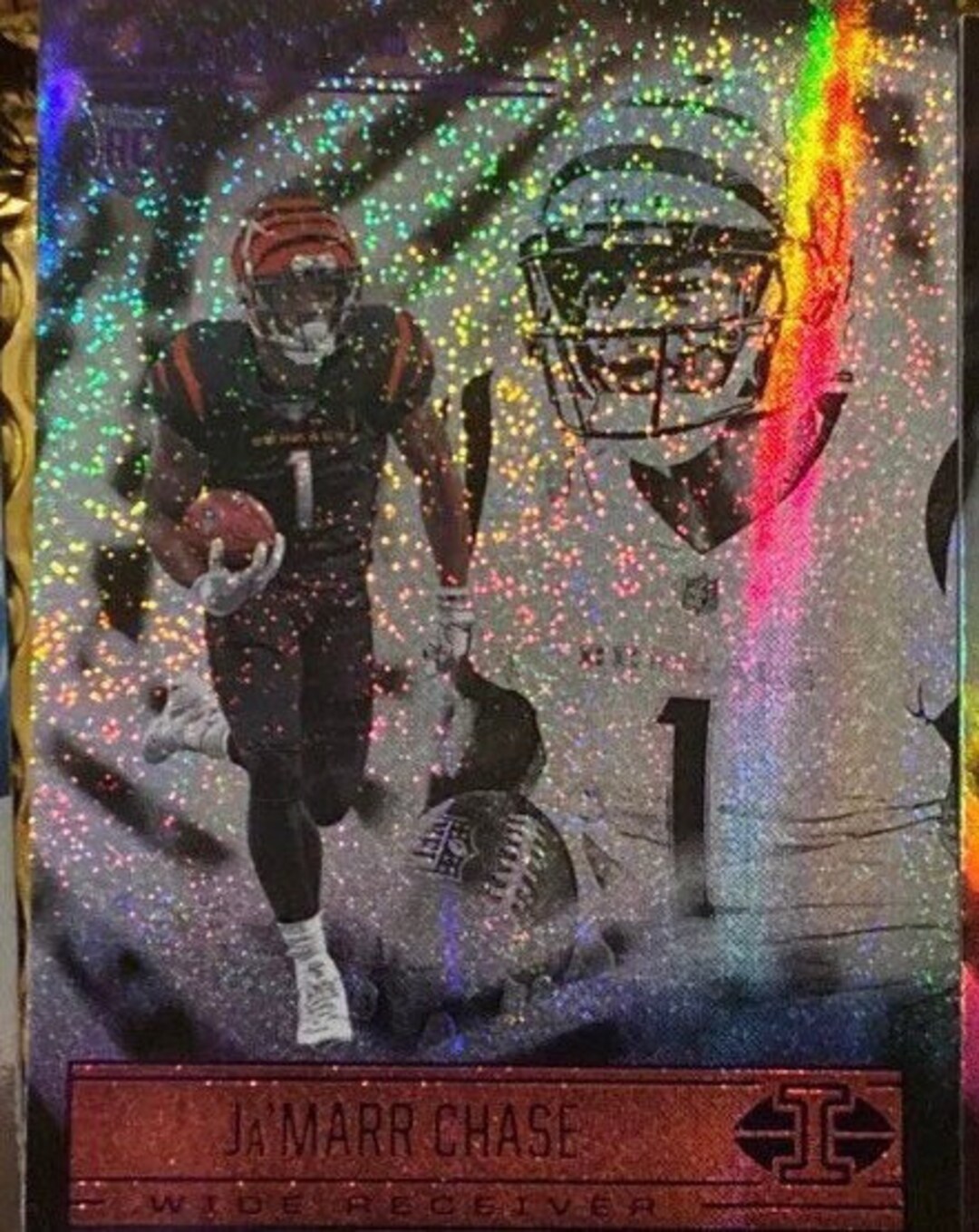 Jamarr Chase Rookie Card 2021 NFL Panini Rare Stardust - Etsy