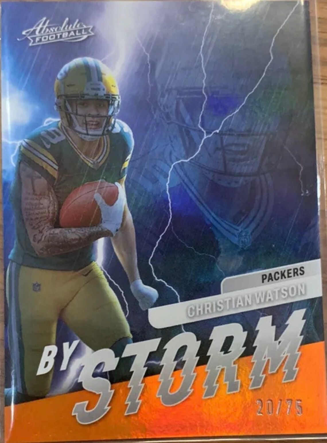 Christian Watson Rookie Card 2022 NFL Panini Absolute by Storm - Etsy