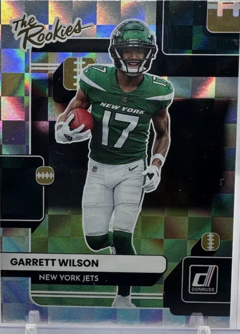 Garrett Wilson Rookie Card 2022 NFL Panini the Rookies Silver - Etsy