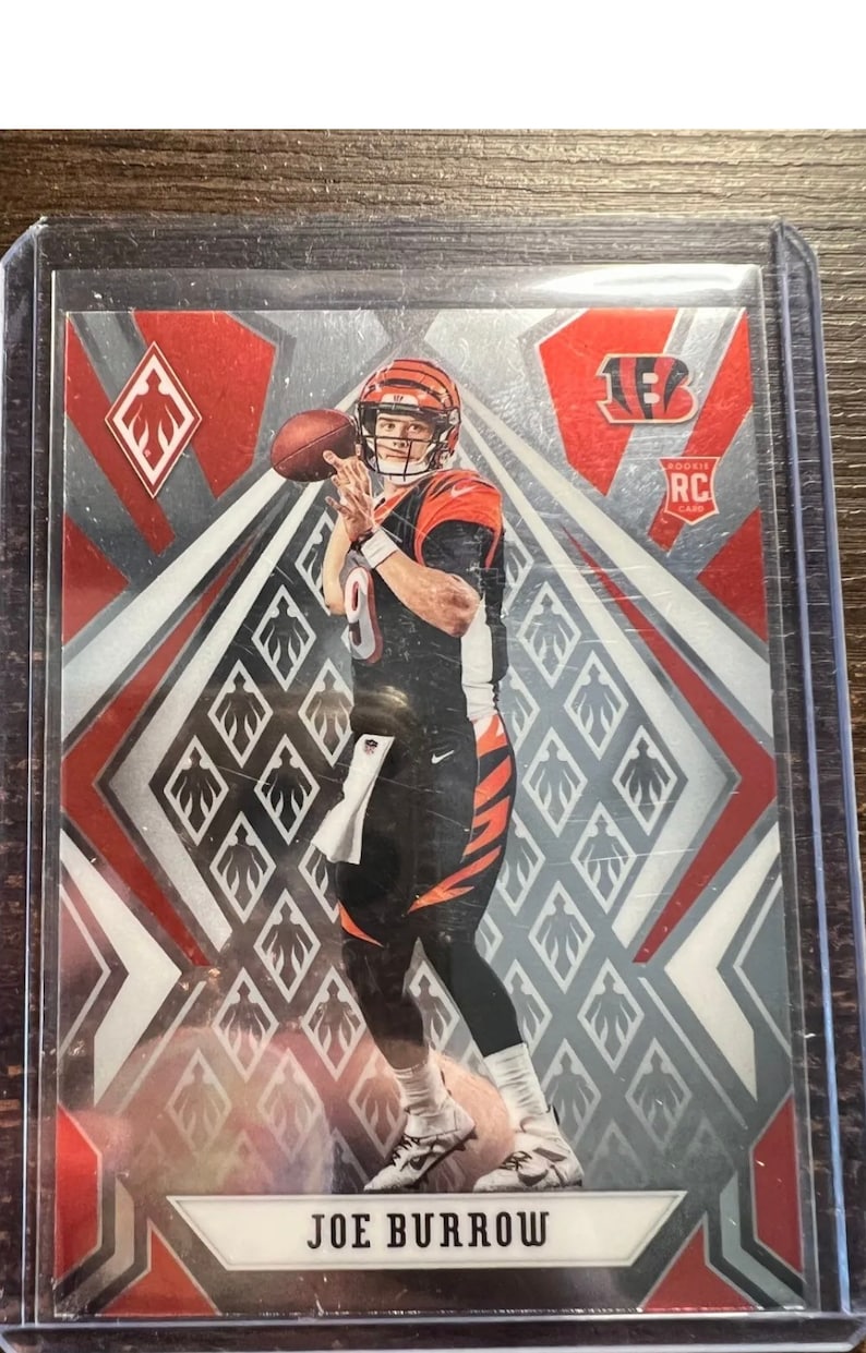 Joe Burrow Rookie Card 2020 NFL Panini Phoenix Cincinnati - Etsy
