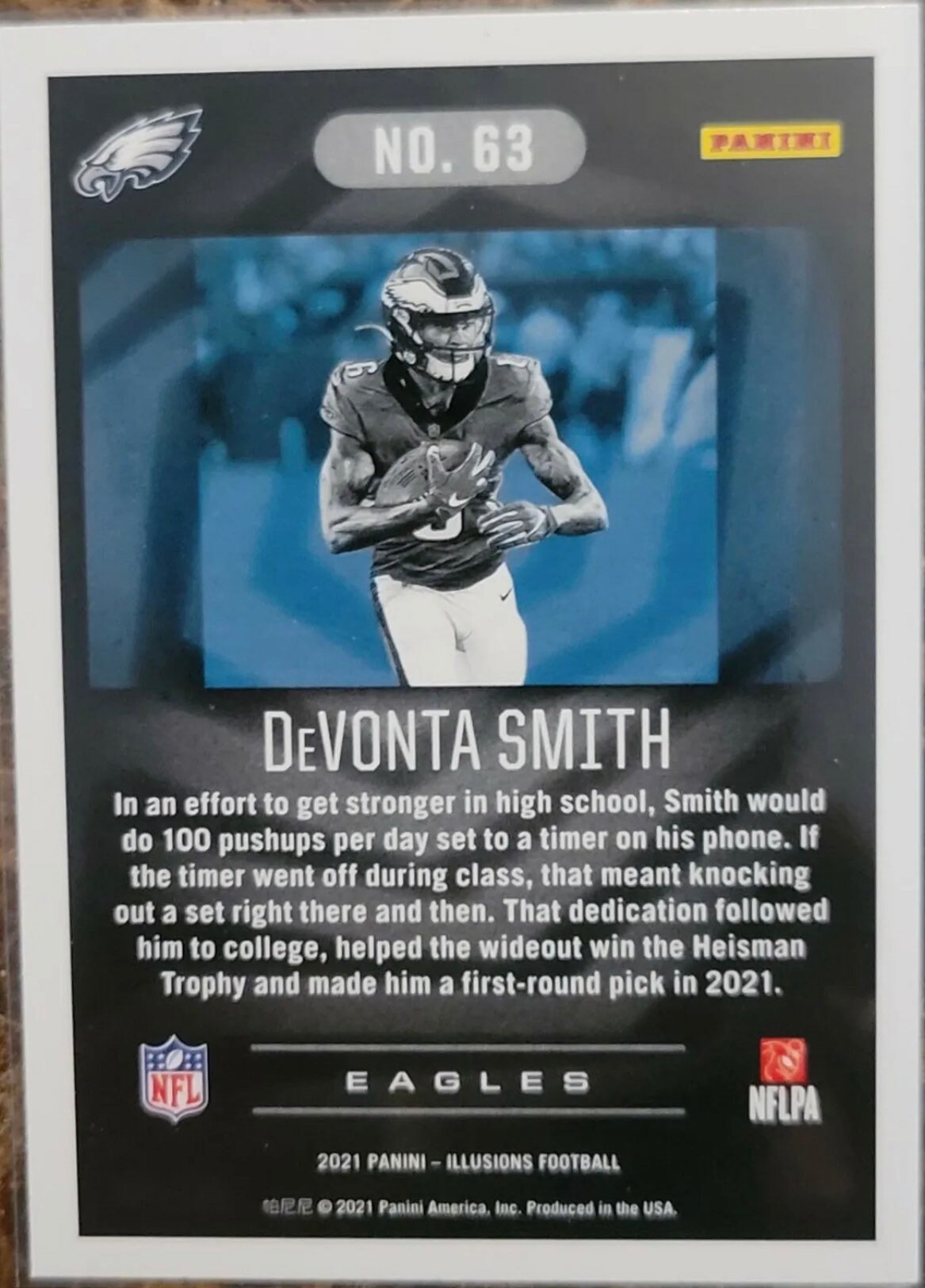 Devonta Smith Rookie Card 2021 NFL Panini Illusions Stardust - Etsy