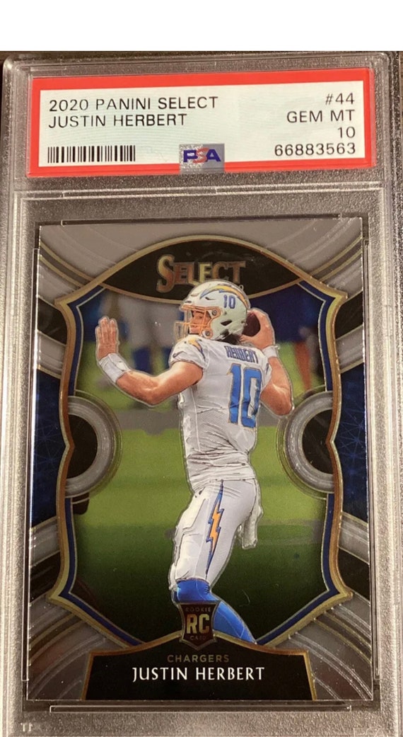 cheap store online NFL Justin Herbert Rookie PSA 10