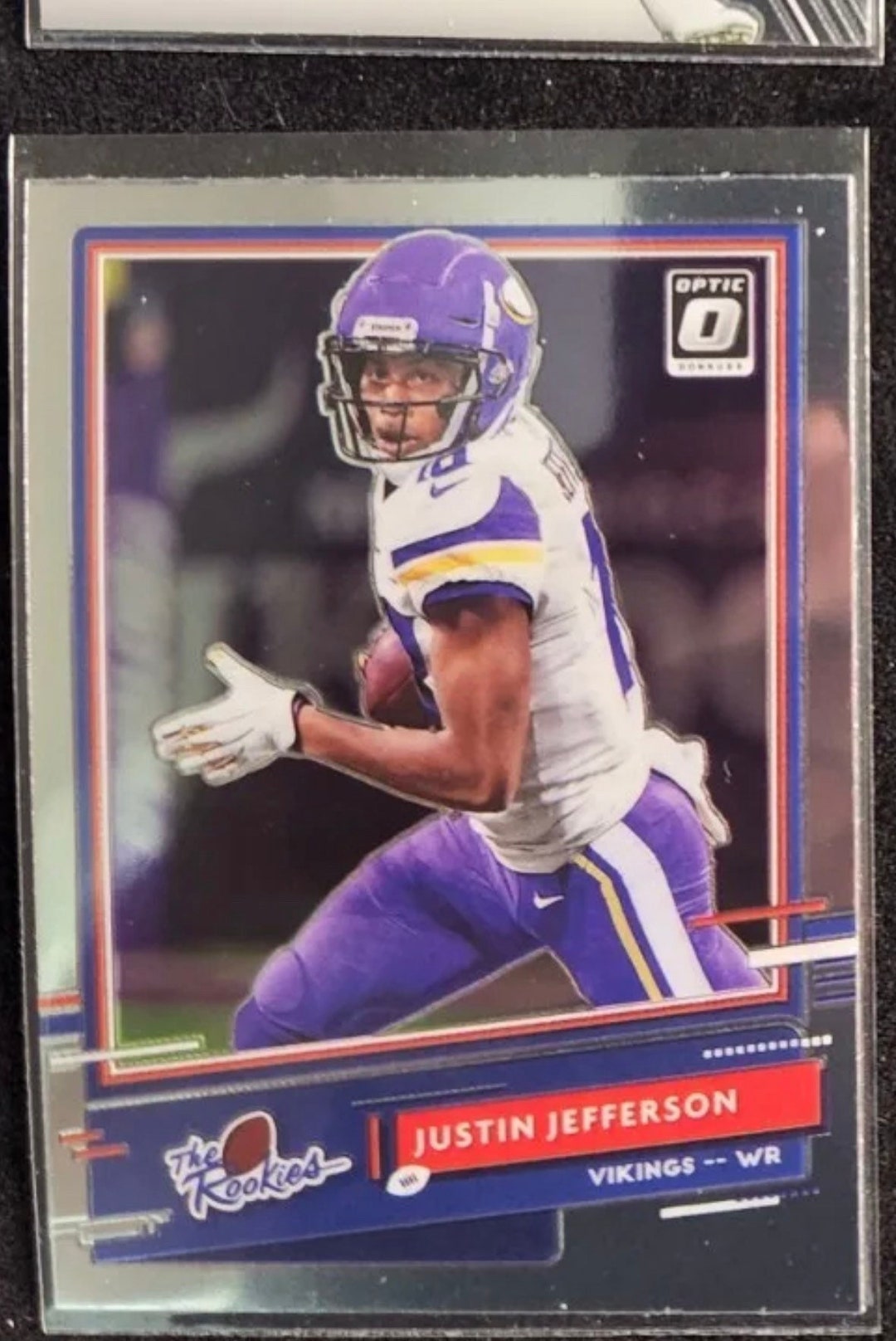 Justin Jefferson Rookie Card NFL Optic the Rookies” True Rookie Card ...