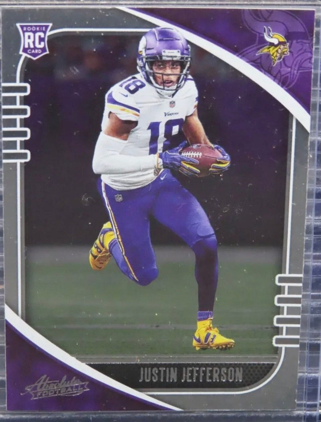 Justin Jefferson Rookie Card 2020 NFL Panini Absolute Mint Collectible ...