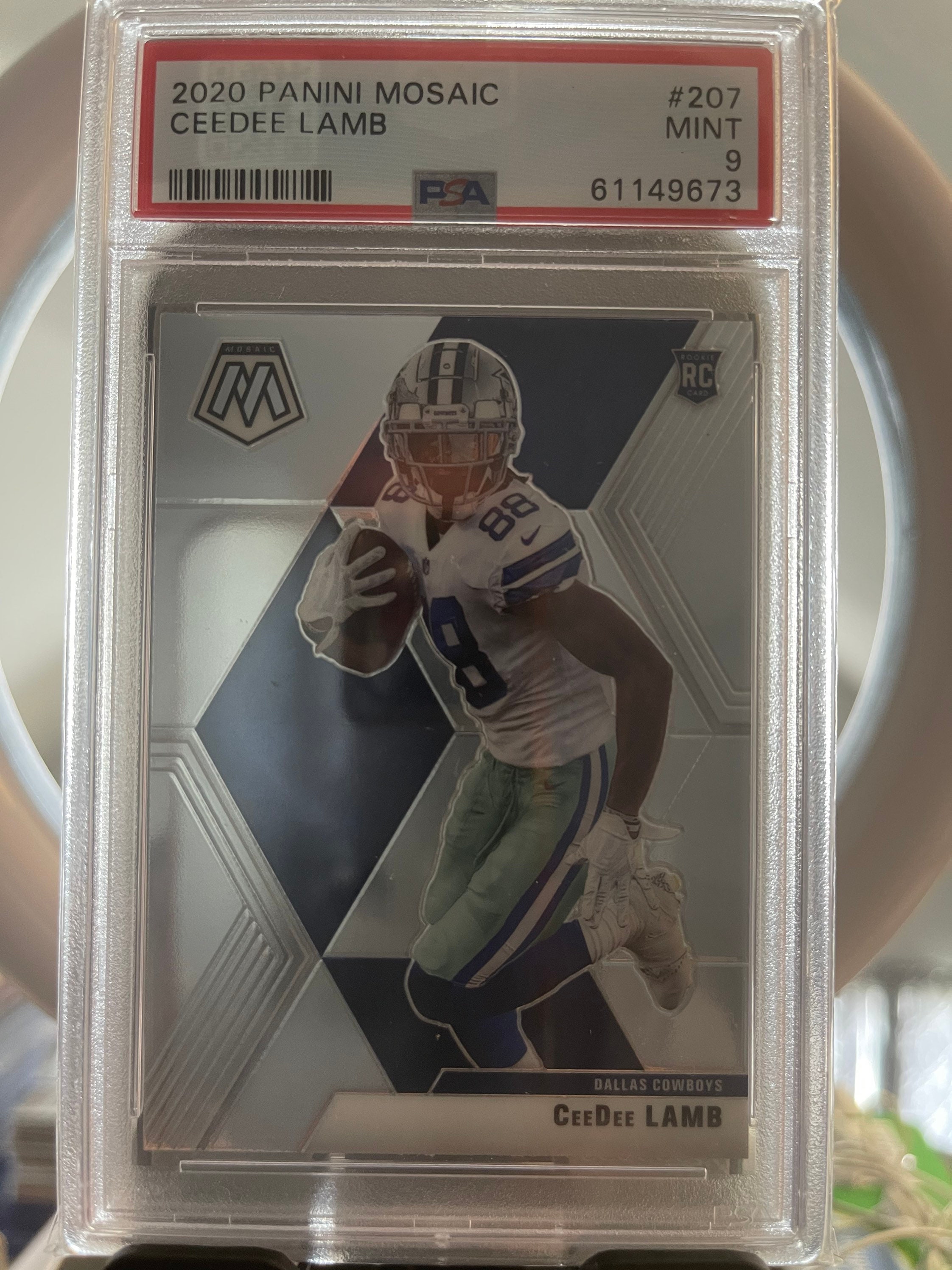 Ceedee Lamb Rookie Card 2020 NFL Panini Mosaic PSA Graded 9 Dallas ... Ceedee Lamb Rookie Card 2020 NFL Panini Mosaic PSA Graded 9 Dallas ...