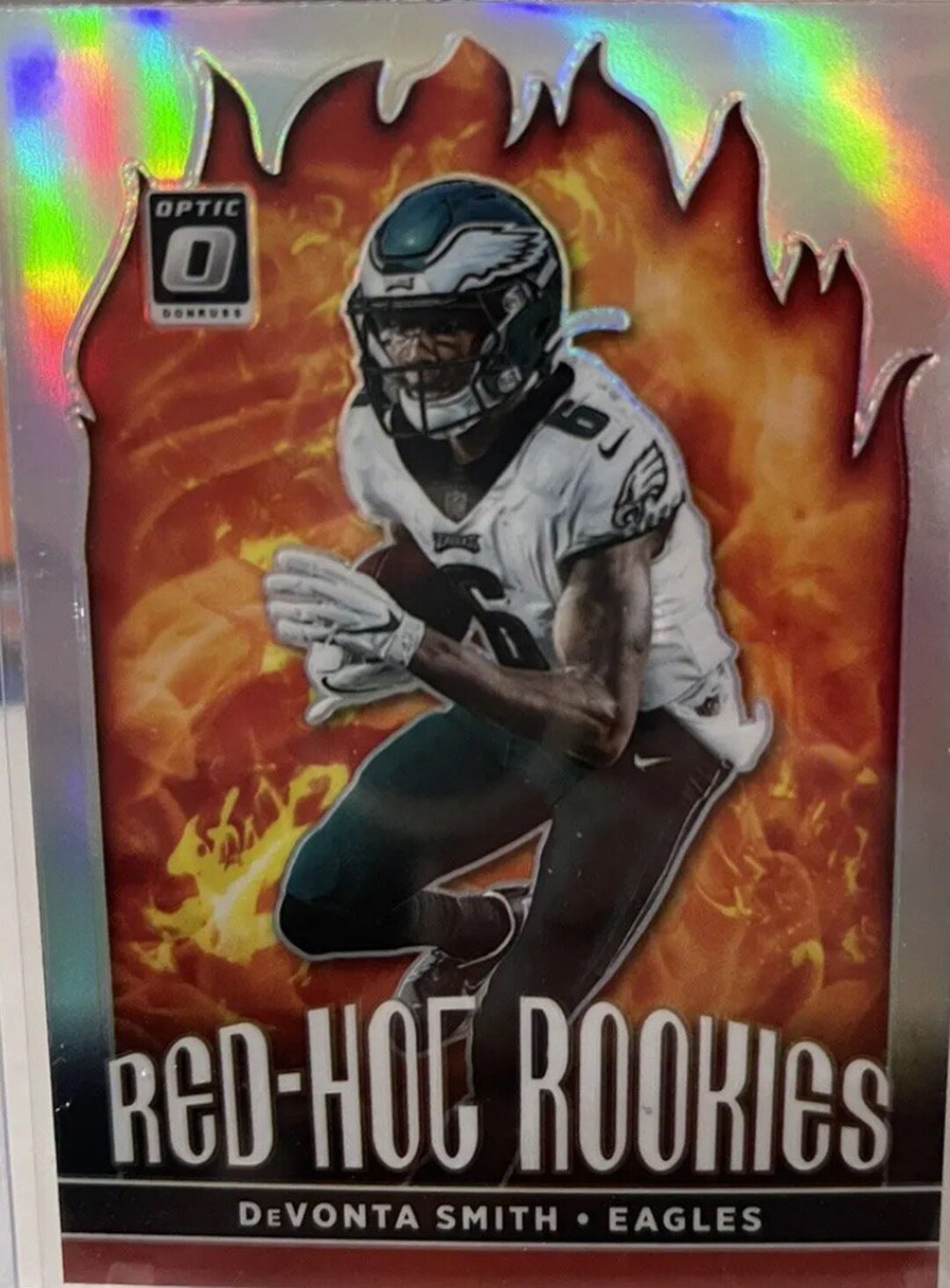 Devonta Smith Rookie Card 2021 NFL Panini Donruss Red Hot - Etsy