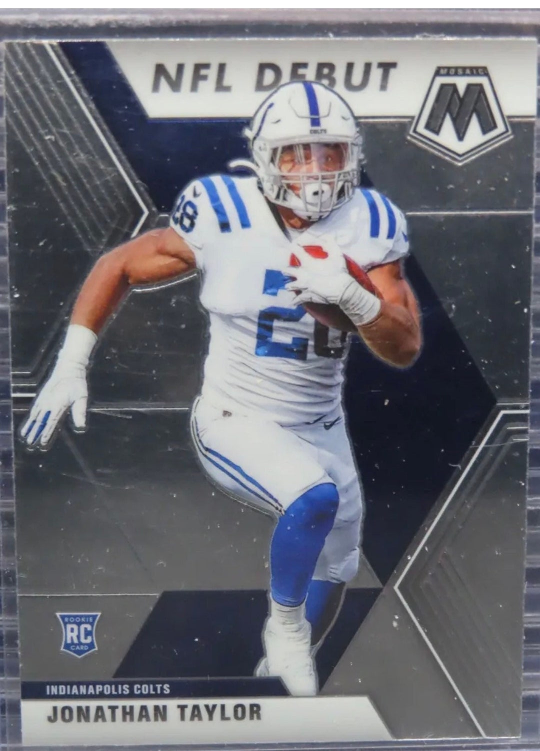 Jonathan Taylor Rookie Card 2020 Panini Mosaic NFL Debut Mint Colts ...