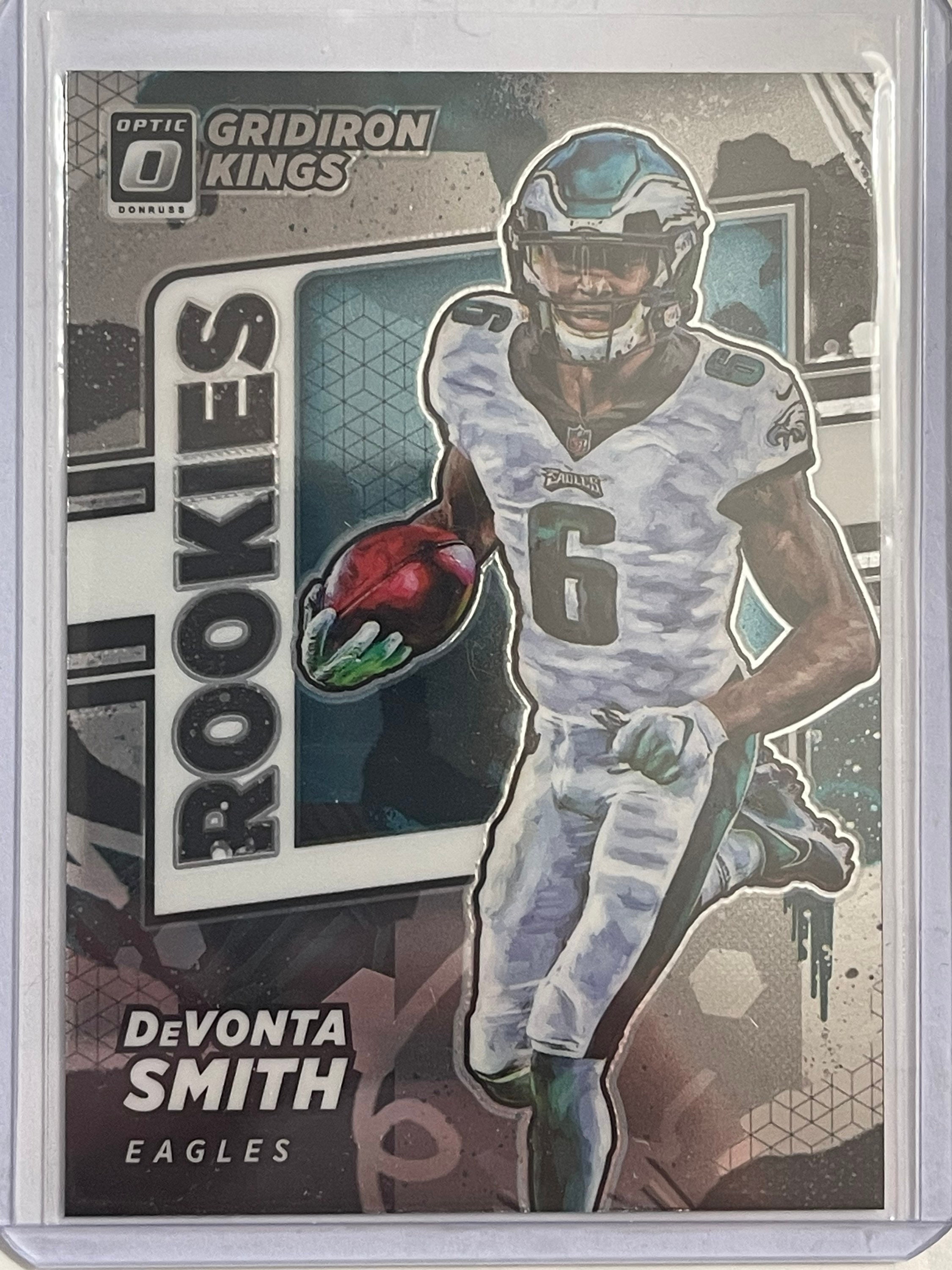 Devonta Smith Rookie Card 2021 NFL Panini Optic Gridiron Kings - Etsy