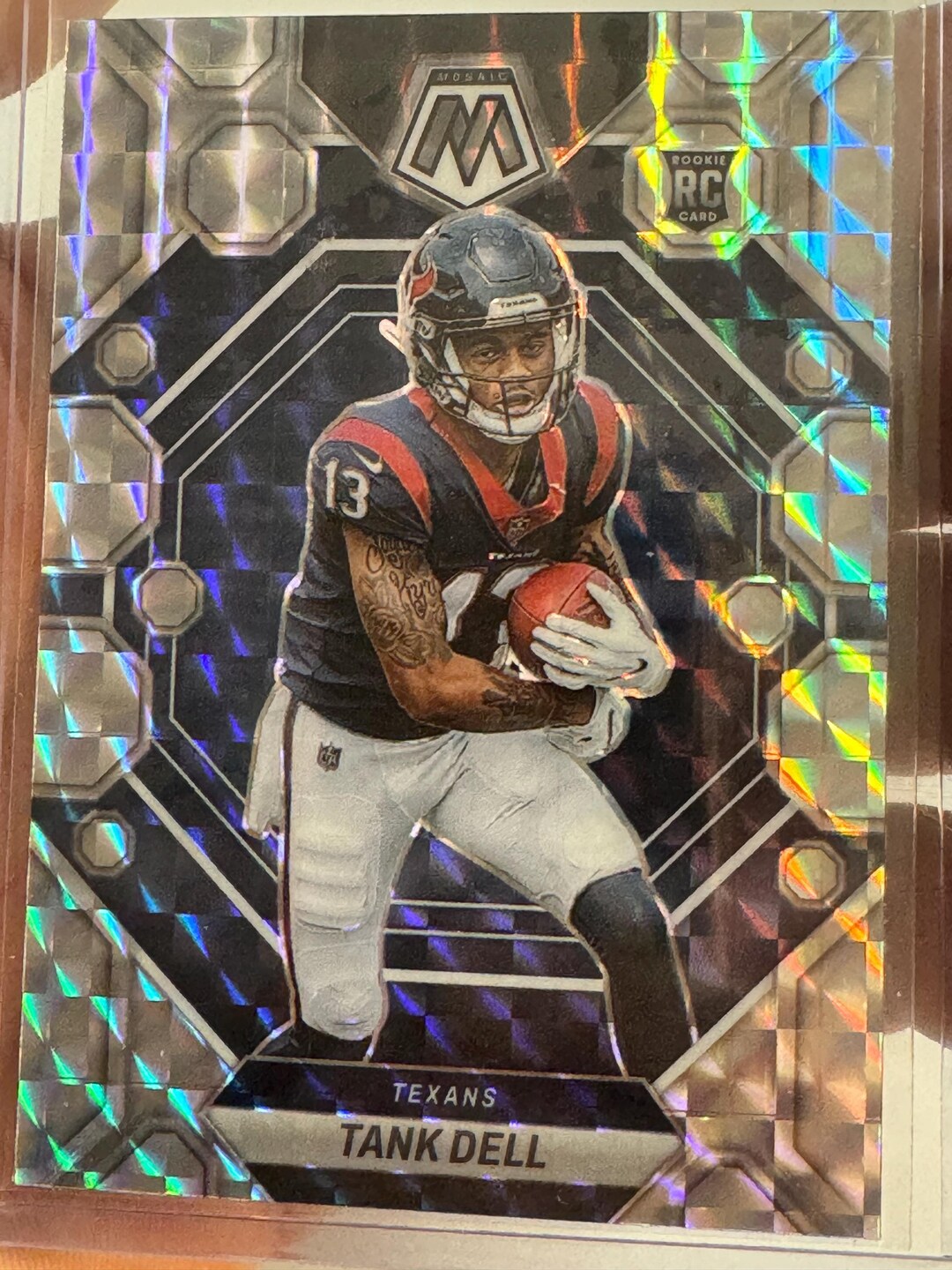 Tank Dell Rookie Card 2023 NFL Panini Mosaic Prizm Houston Texans Star ...
