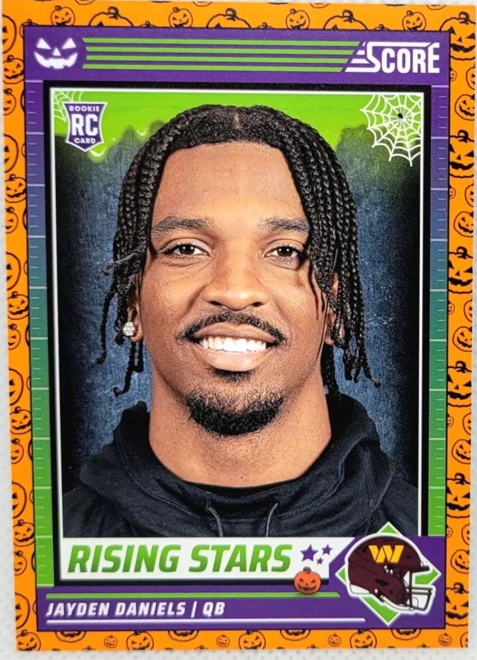 Jayden Daniels Rookie Card 2024 NFL Panini Score Washington Comanders ...