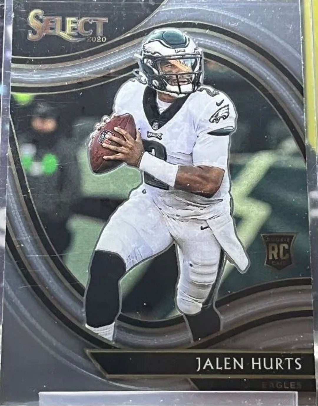 Jalen Hurts Rookie Card 2020 NFL Panini Select Field Level Philadelphia ...