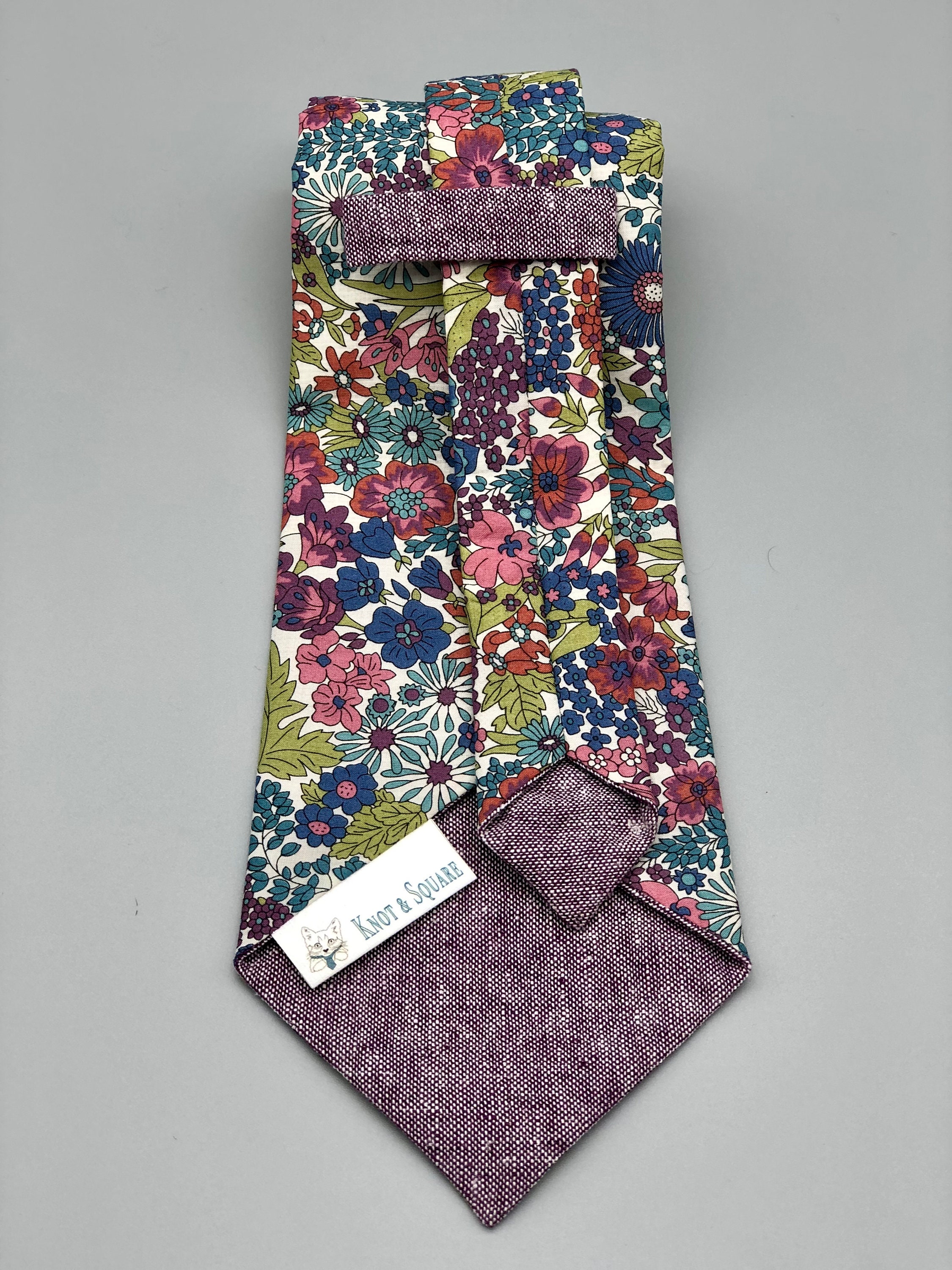 Mens Necktie Flashy Floral - Etsy