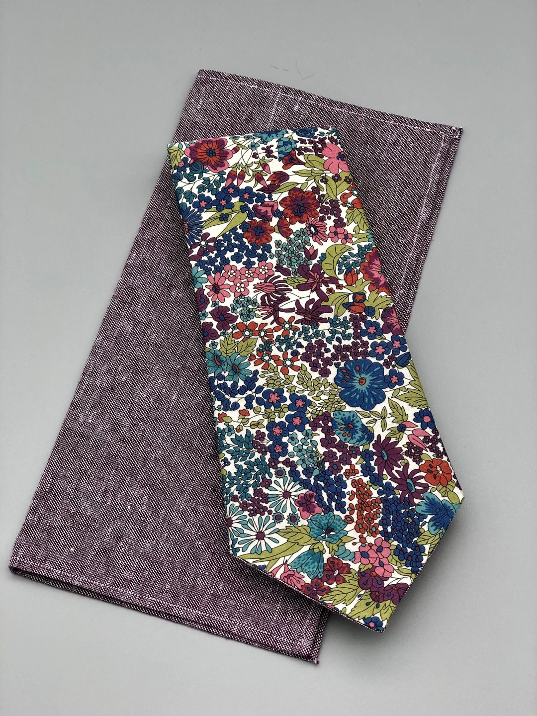 Men’s Necktie - Flashy Floral - Etsy