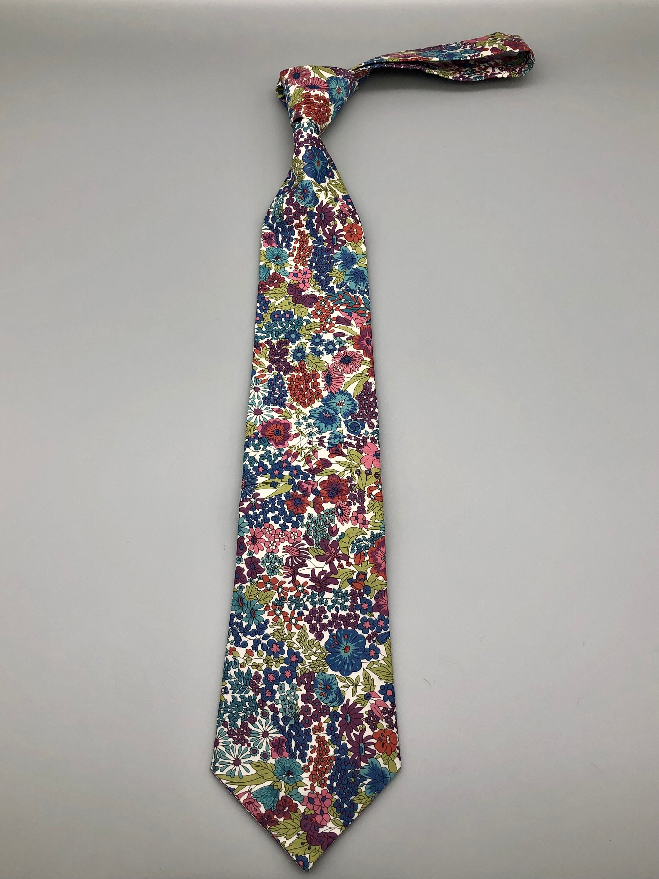 Mens Necktie Flashy Floral - Etsy