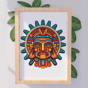 Aztec Sun Png, Aztec Png,aztec Design Clipart, Simple Aztec Design ...
