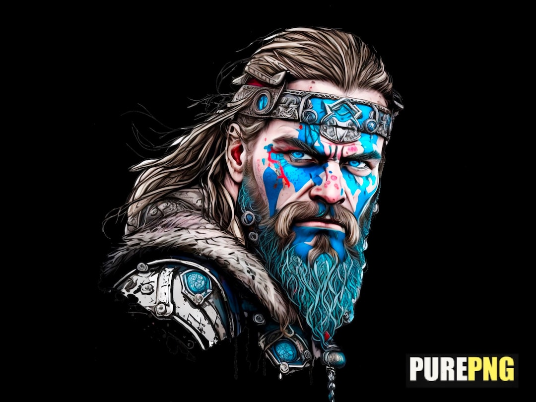 Viking Png Viking Warrior Clipart Blue Eye Viking Transparent ...