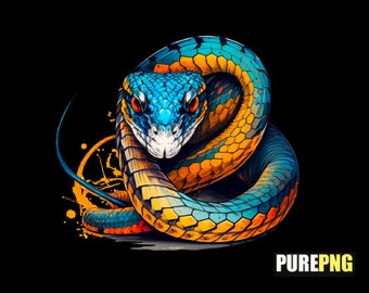 Snake PNG Snake File Transparent Background Snake Clipart Design for ...