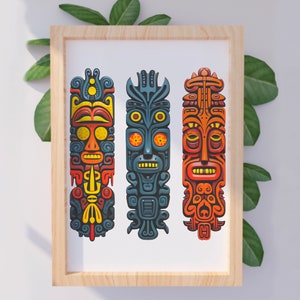 Aztec Png Aztec Totems Png, Colorful Aztec Clipart Design of Aztec Art ...