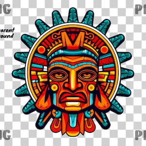 Aztec Sun Png, Aztec Png,aztec Design Clipart, Simple Aztec Design ...