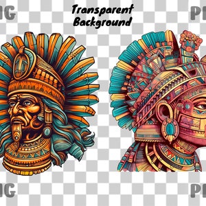 Aztec Png Aztec Emperor Png Bundle Aztec Clipart Design of Aztec ...