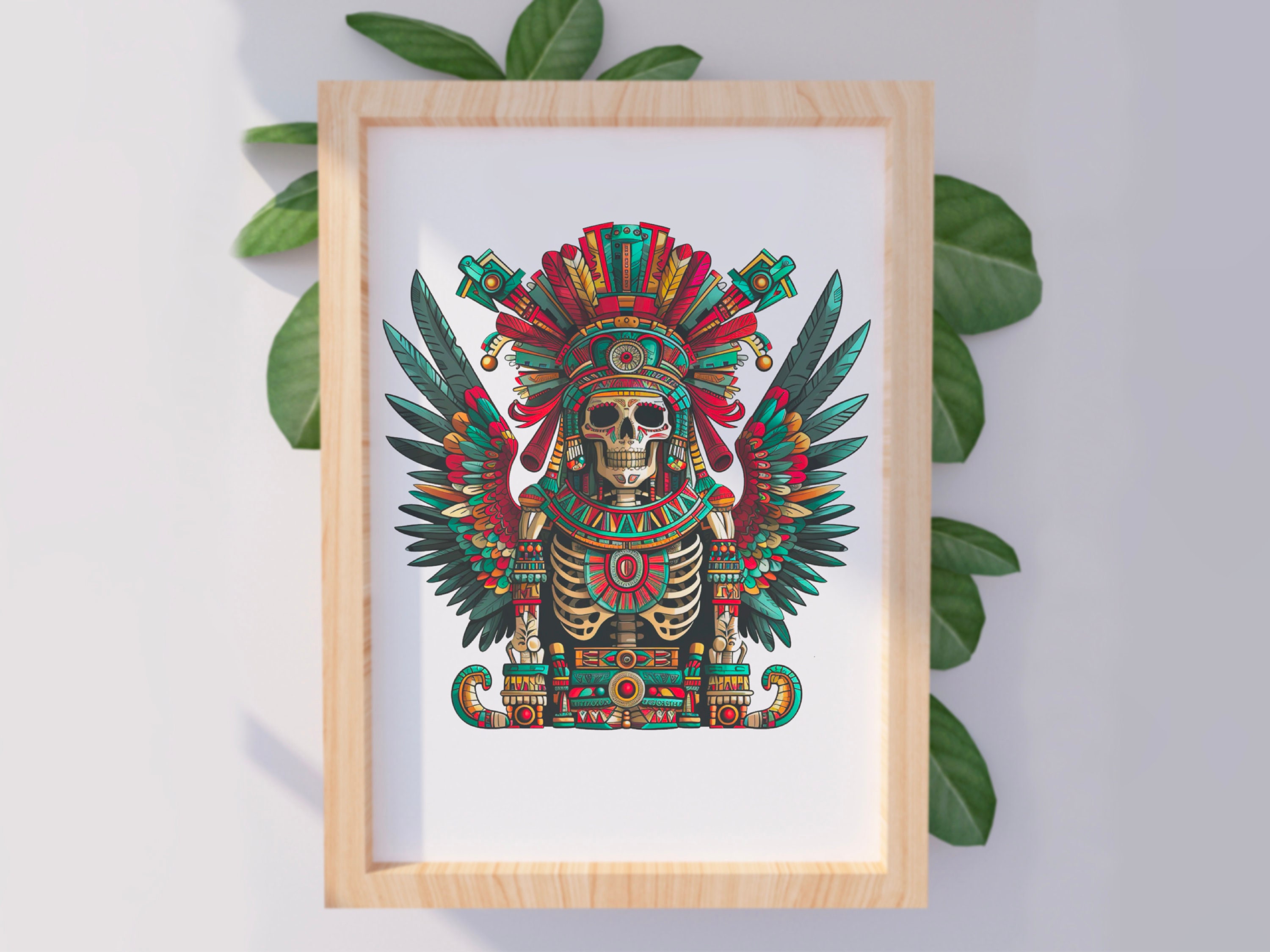 Dibujos De Esqueletos Aztecas