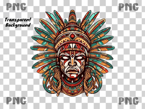 Aztec Warrior Clipart