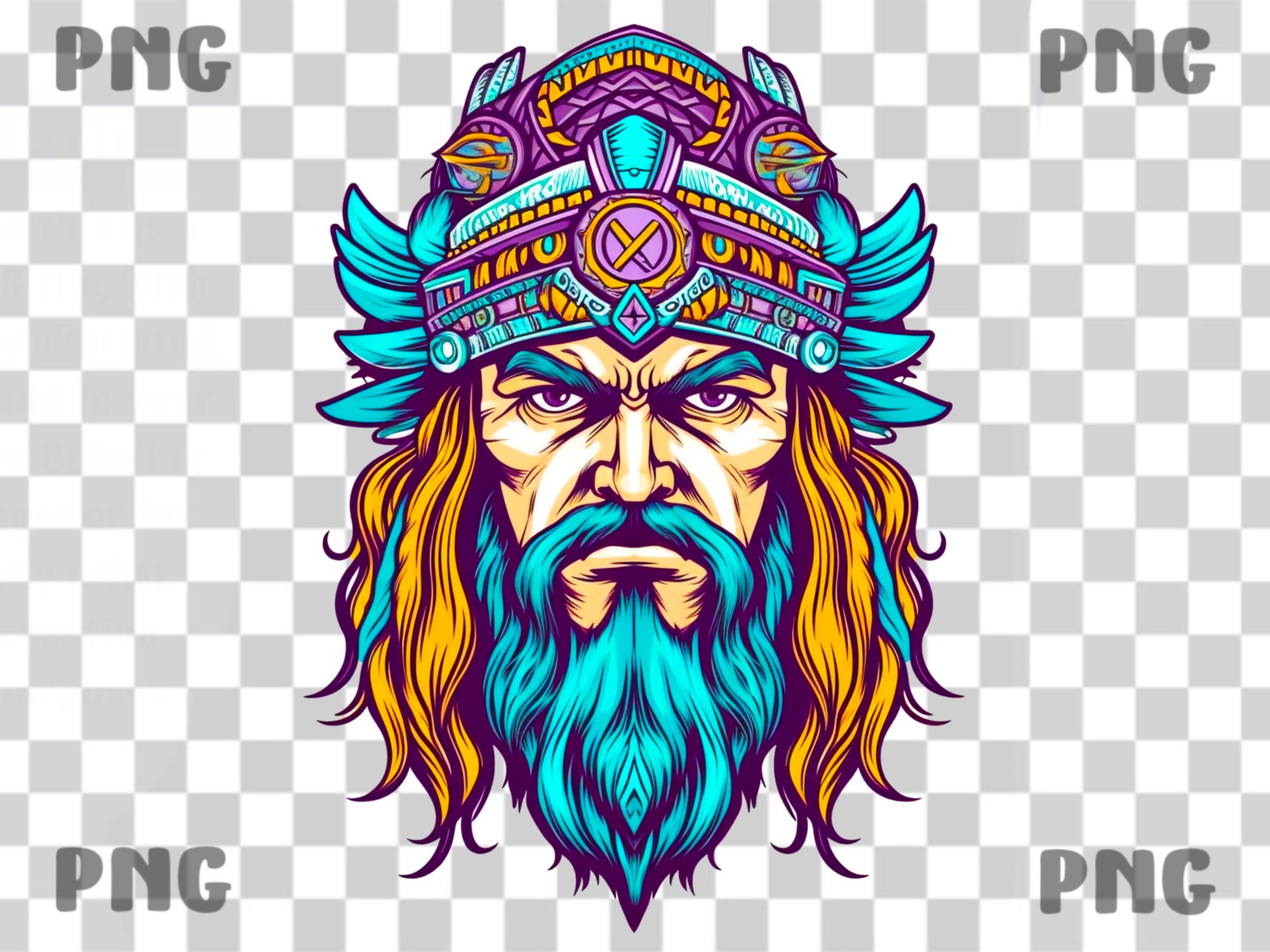 Viking Clipart Png Viking Warrior PNG Viking Sublimation Transparent ...