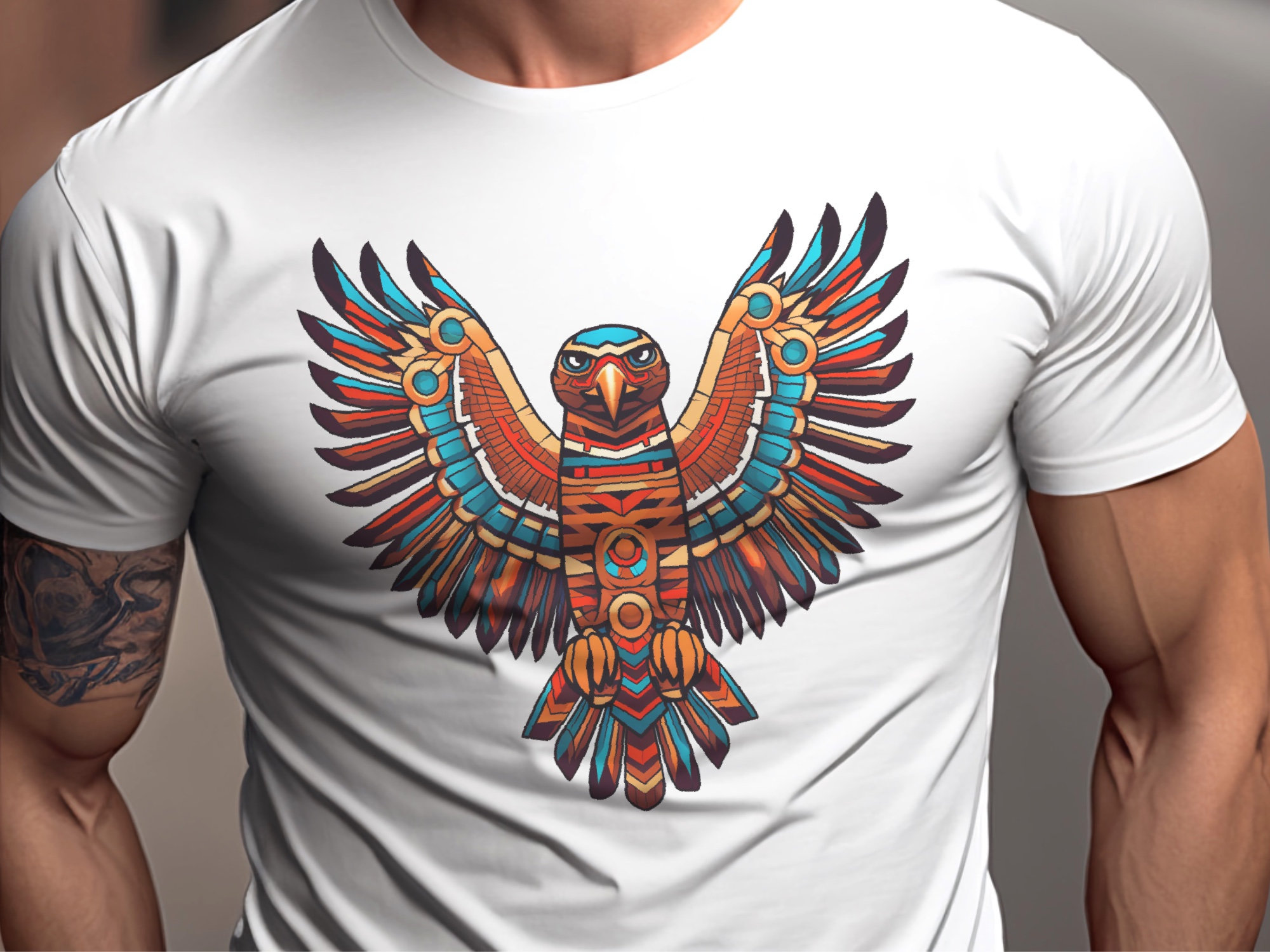 Aztec Eagle Png Aztec Png Aztec Design Clipart Simple Aztec - Etsy