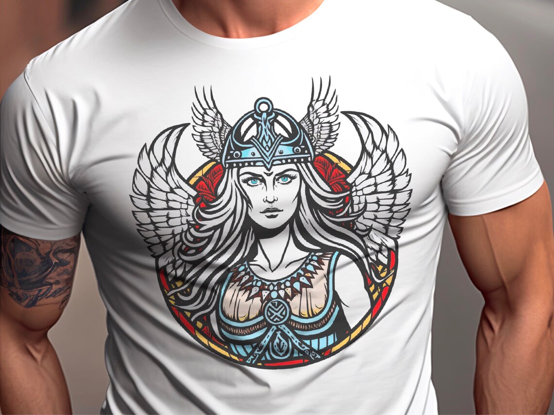 Valkyrie Viking Woman PNG: Warrior Clipart (commercial Use) - Etsy