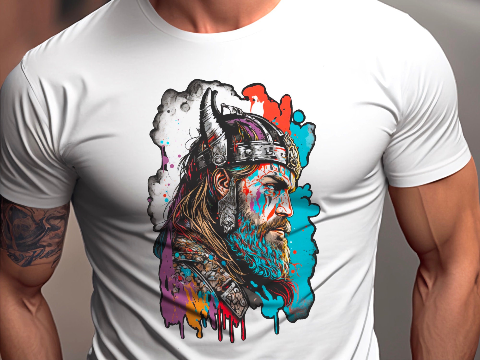 Viking Warrior Viking Design Png Digital Design File - Etsy