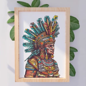 Aztec Png Aztec Emperor Png Bundle Aztec Clipart Design of Aztec ...