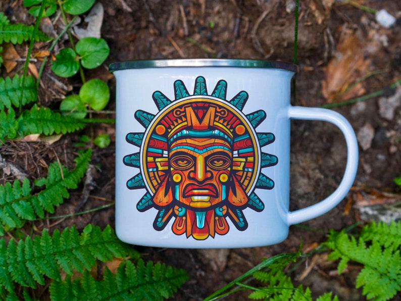 Aztec Sun Png Aztec Pngaztec Design Clipart Simple Aztec - Etsy