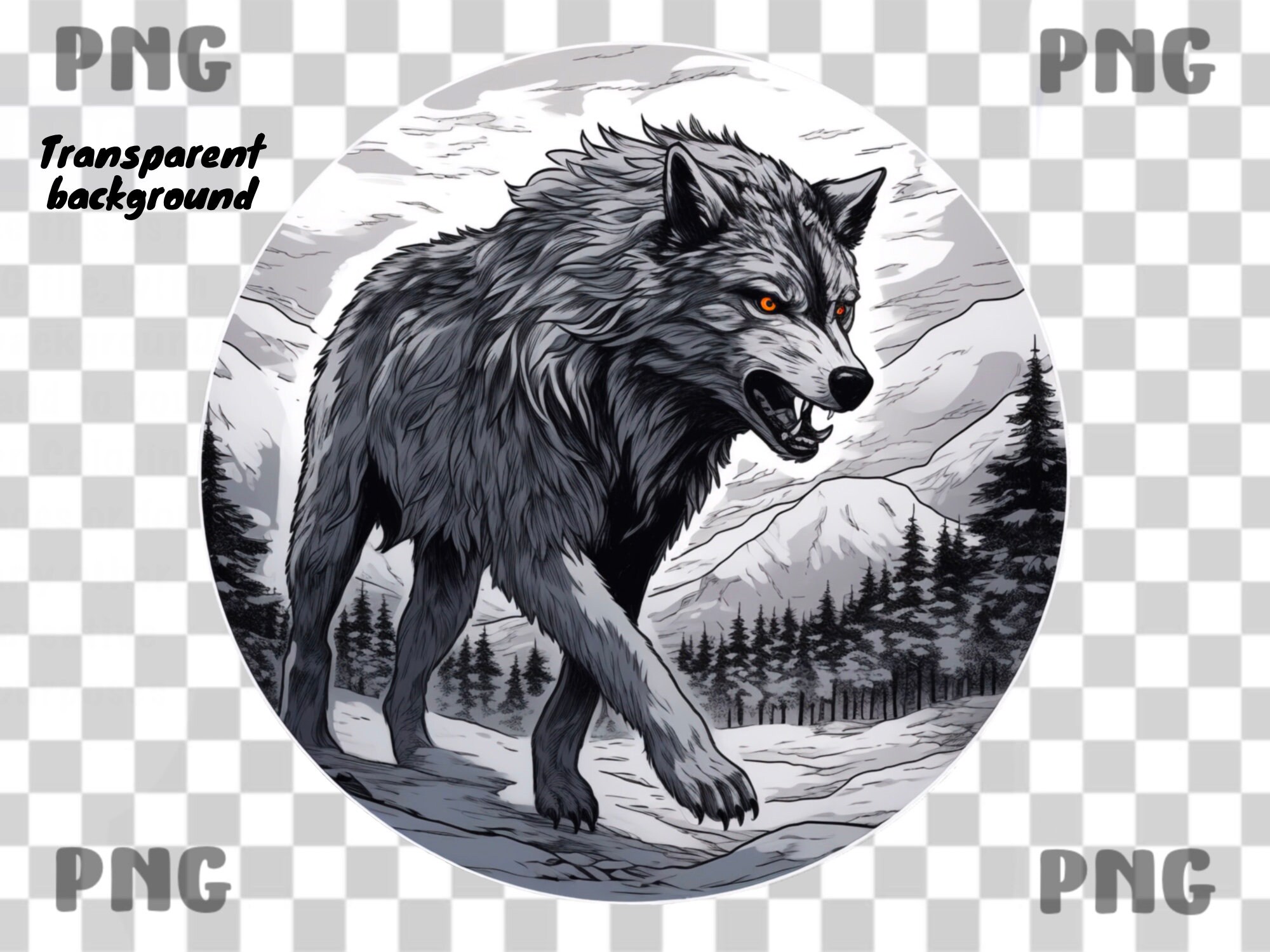 Viking Png Fenrir Viking Wolf Clipart Viking Transparent Background ...