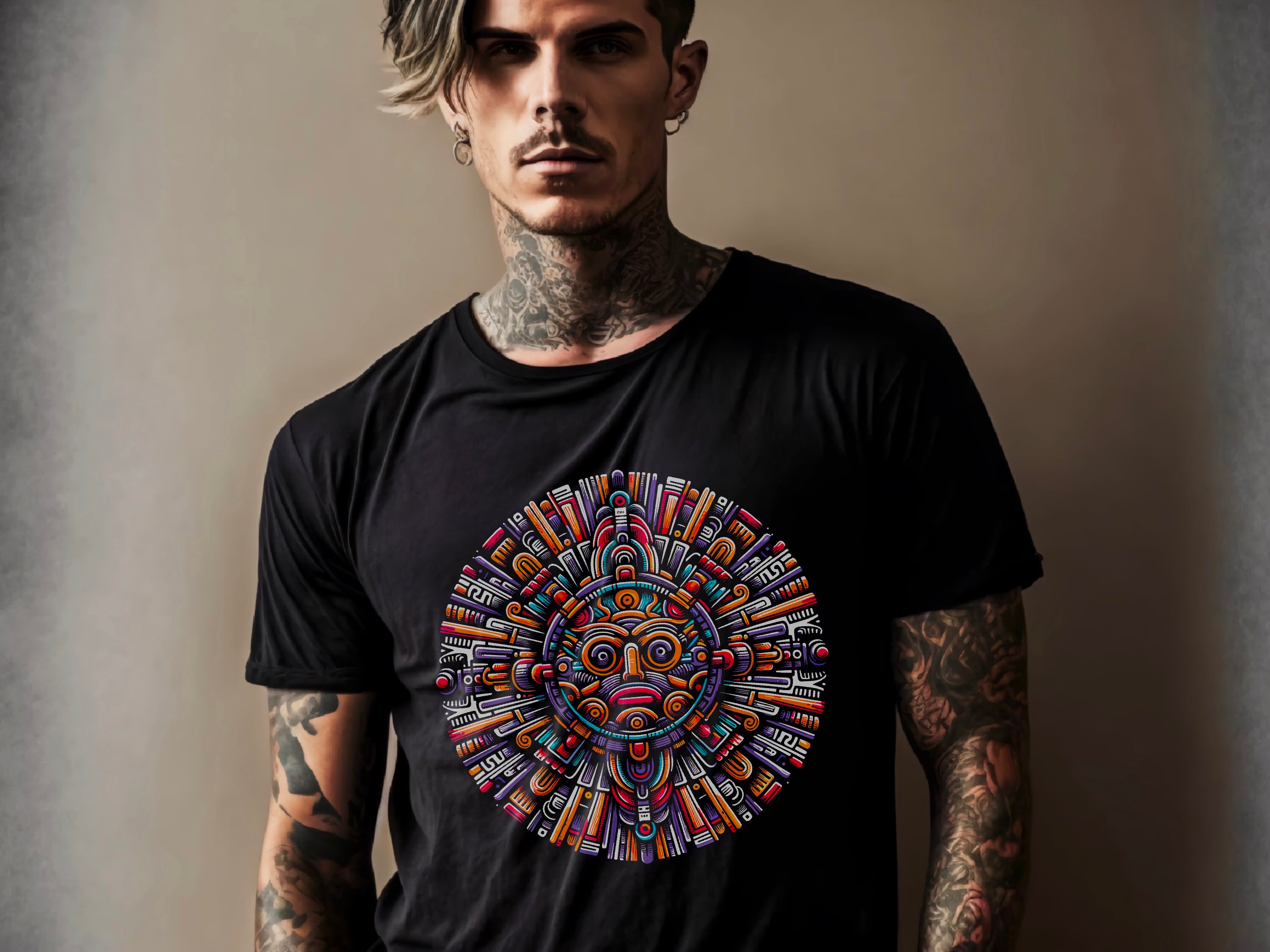 Aztec Png Aztec Sun Symbol Png Aztec Clipart Pattern Design - Etsy