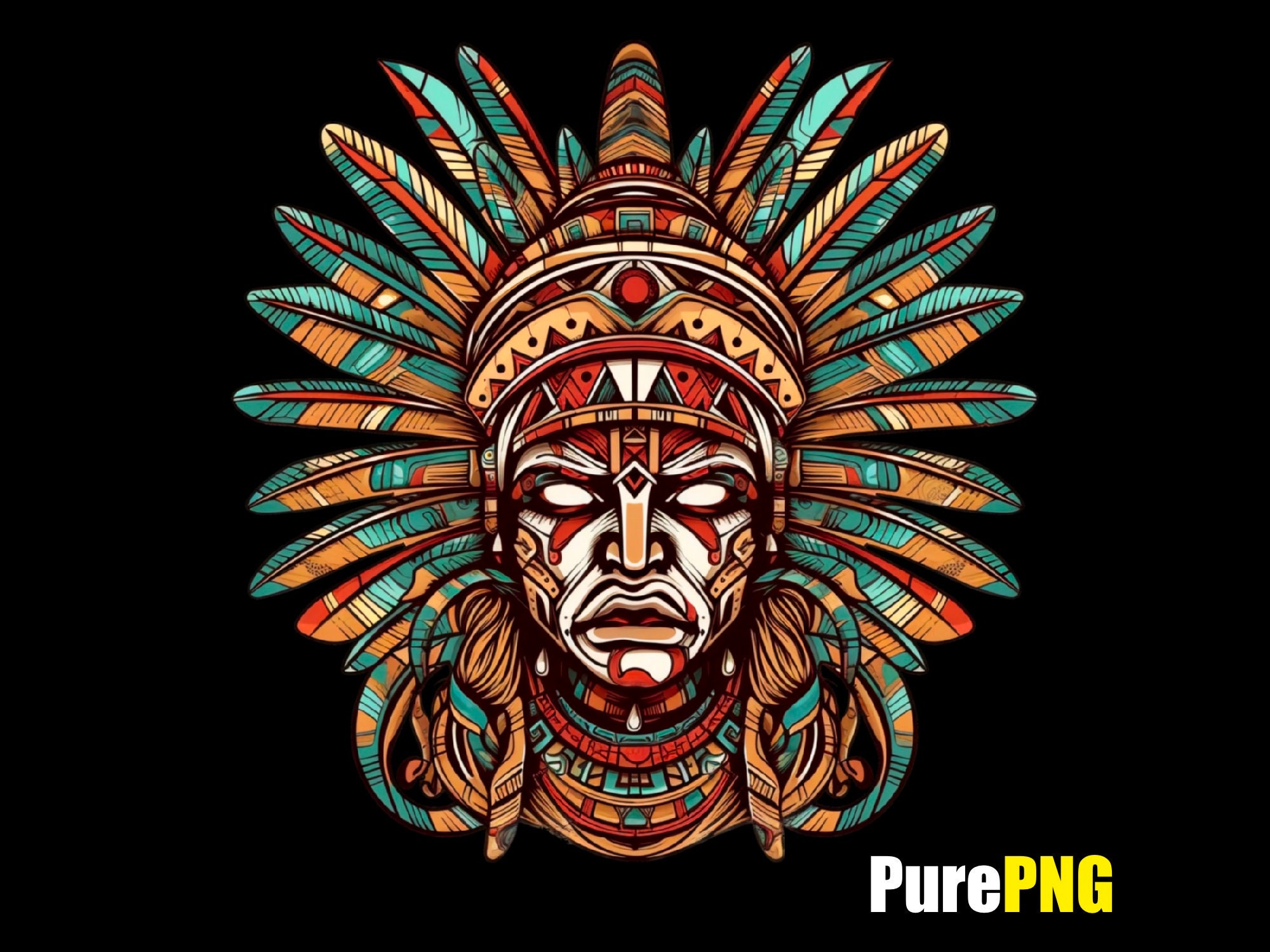 Aztec Png Aztec Warrior Png Colorful Aztec Clipart Design of Aztec ...