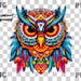 Aztec Owl Png, Aztec Png, Aztec Design Clipart, Simple Aztec Design ...
